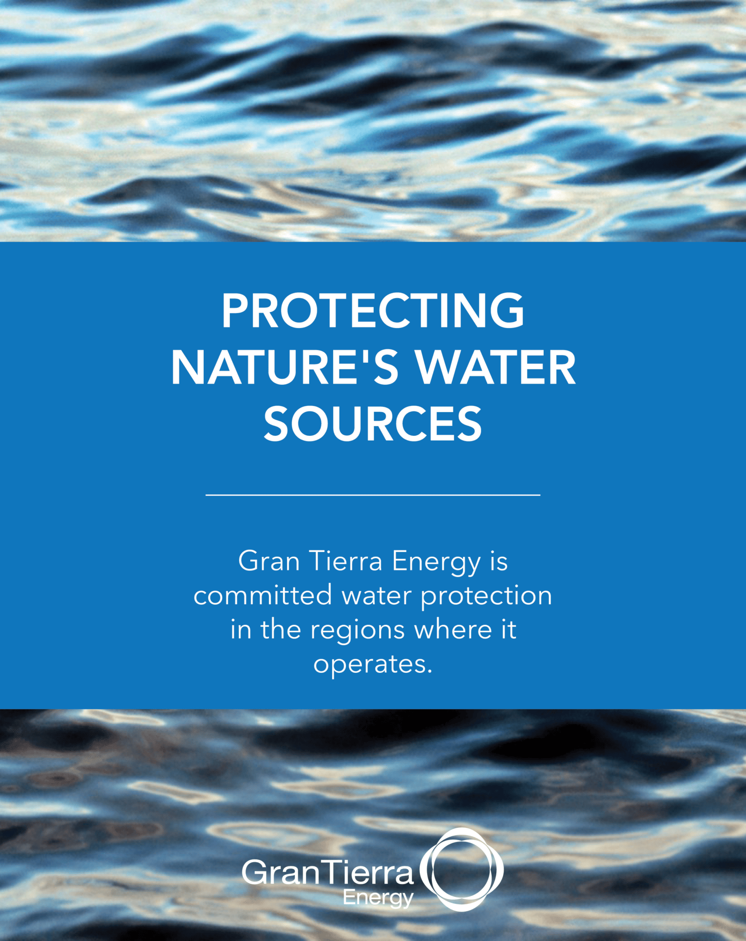 Water – Gran Tierra Energy
